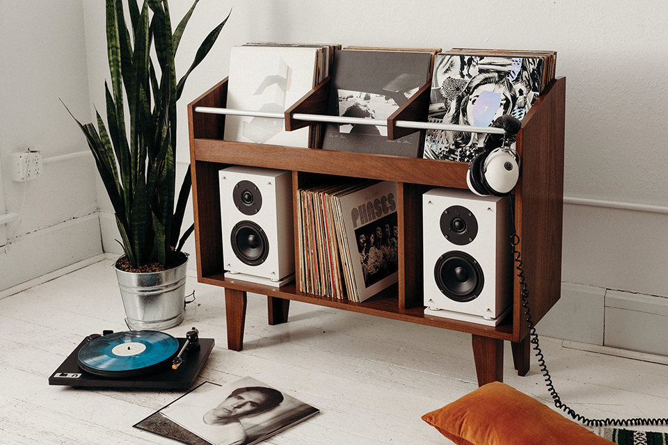 This Ohio Maker Crafts a Beautiful Way to Display Records
