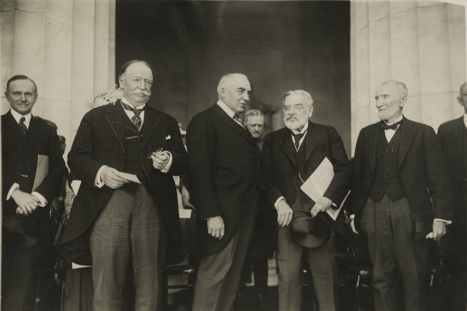 Warren G. Harding Dedicates the Lincoln Memorial